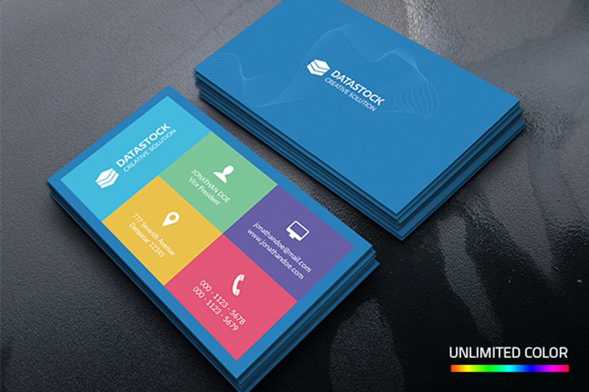Metro Business Card, a Business Card Template by InfinityArt