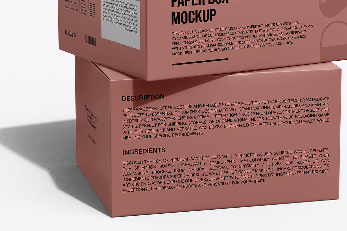 Cardboard Box Mock up Under Daylight, a Packaging Mockup by Ram Studio