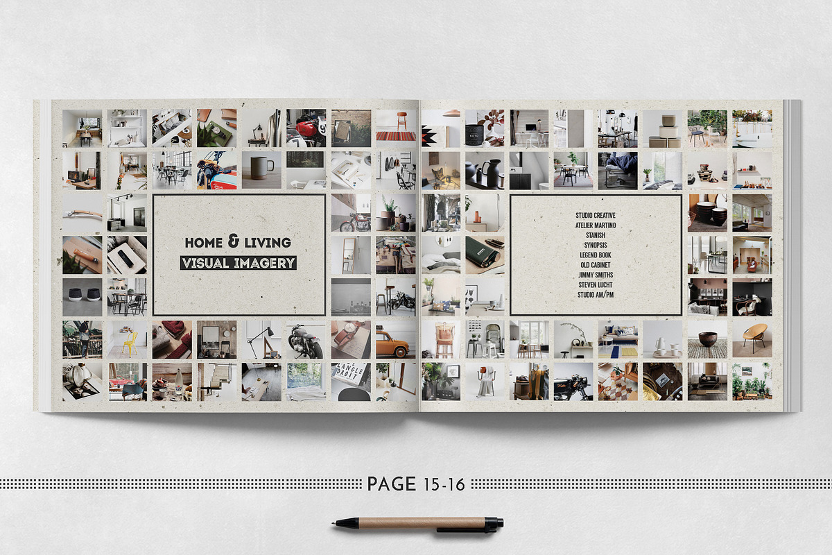 Minimalist Product Catalog, a Brochure Template by BlueRobinStudio