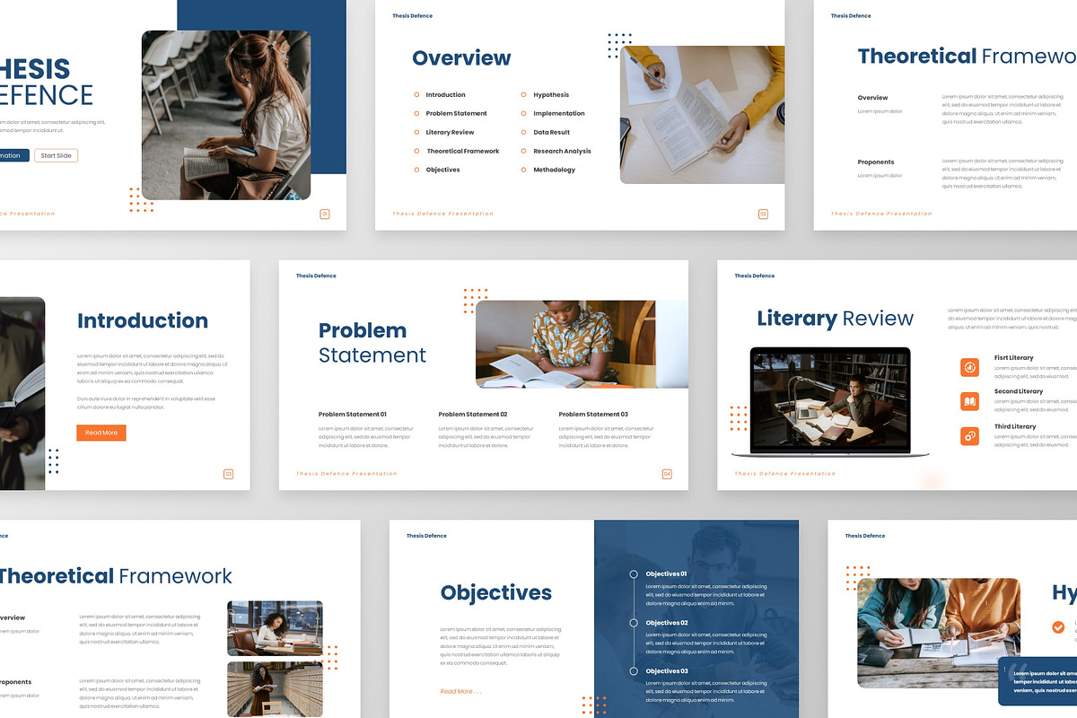 Thesis Defence PowerPoint Template, a Presentation Template by ...