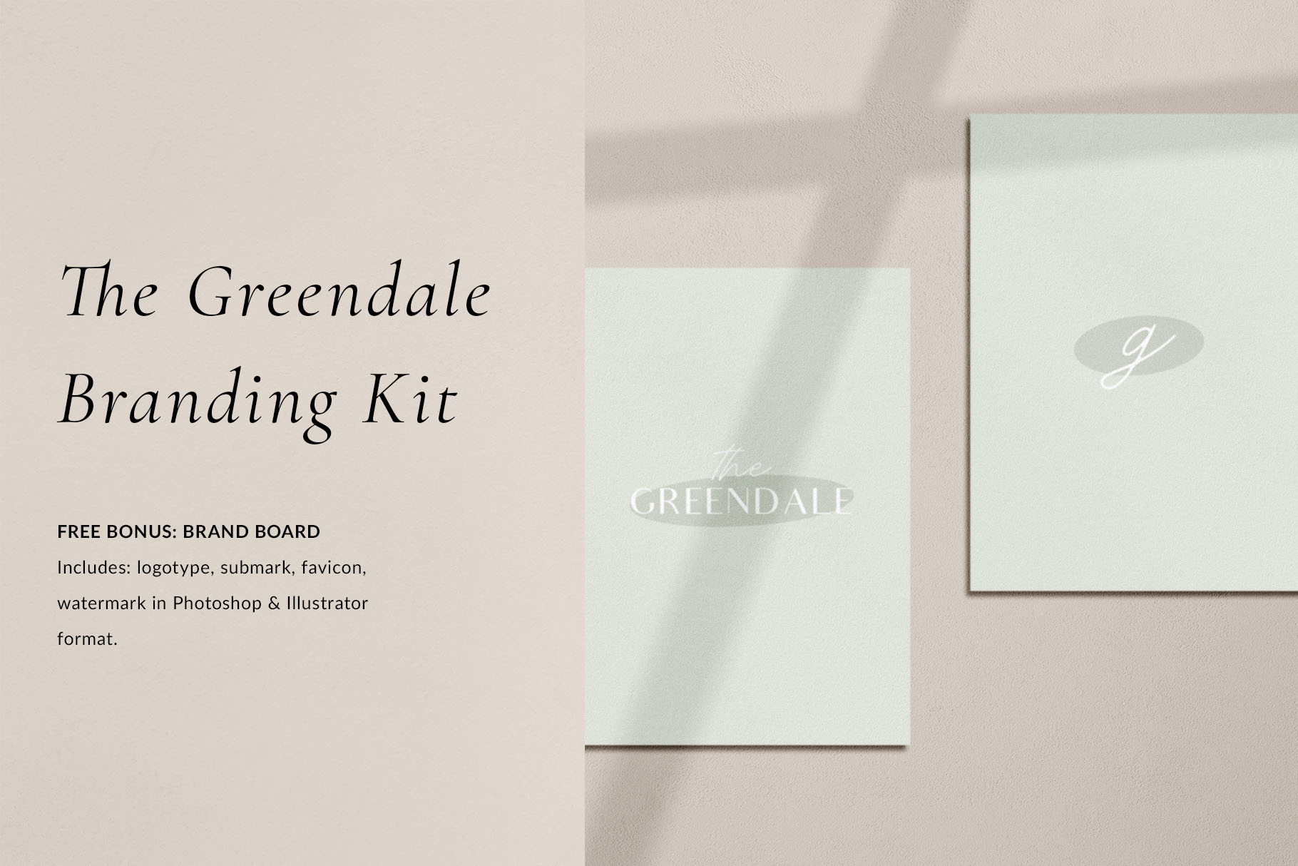 The Greendale Branding Kit, a Branding & Logo Template by Ralony