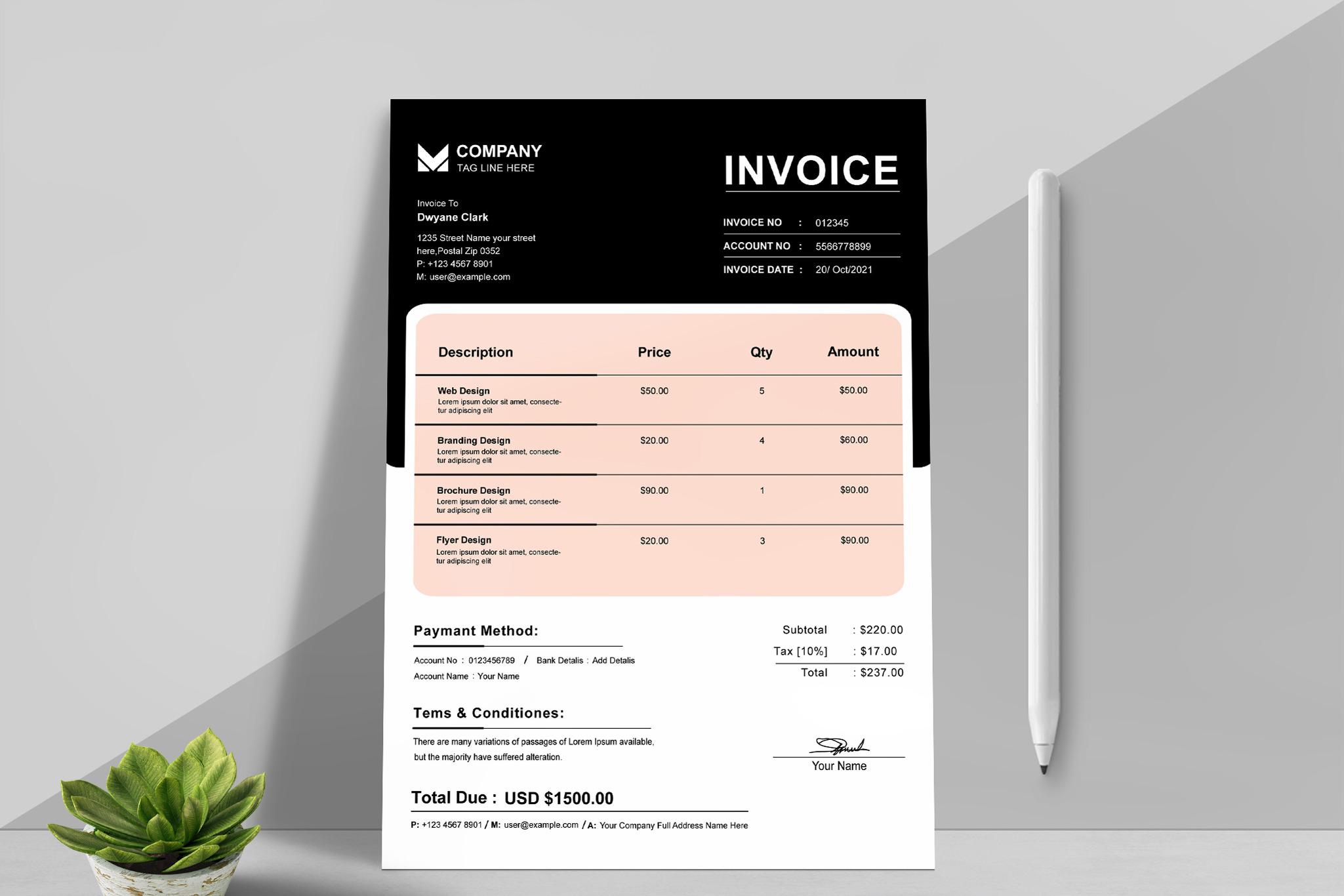 Invoice Template