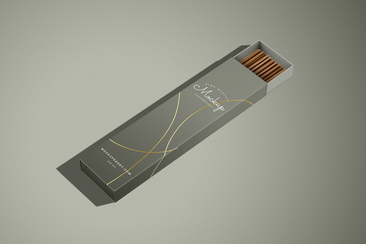 Incense Sticks and Diffuser Mockup, a Packaging Mockup by Mockupdaddy