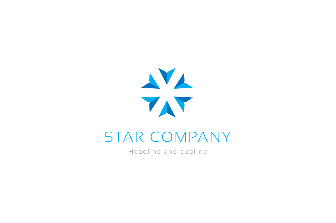 Star company logo. | Branding & Logo Templates ~ Creative Market