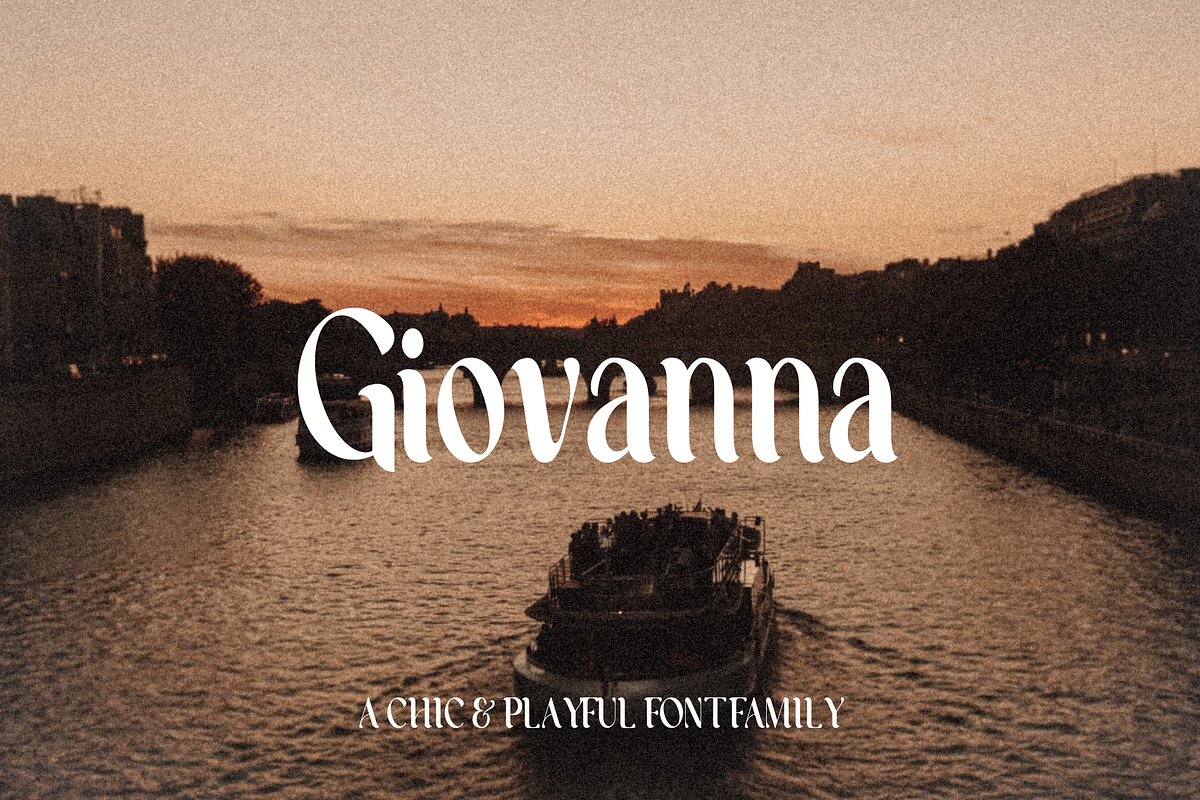 Giovanna Serif Font