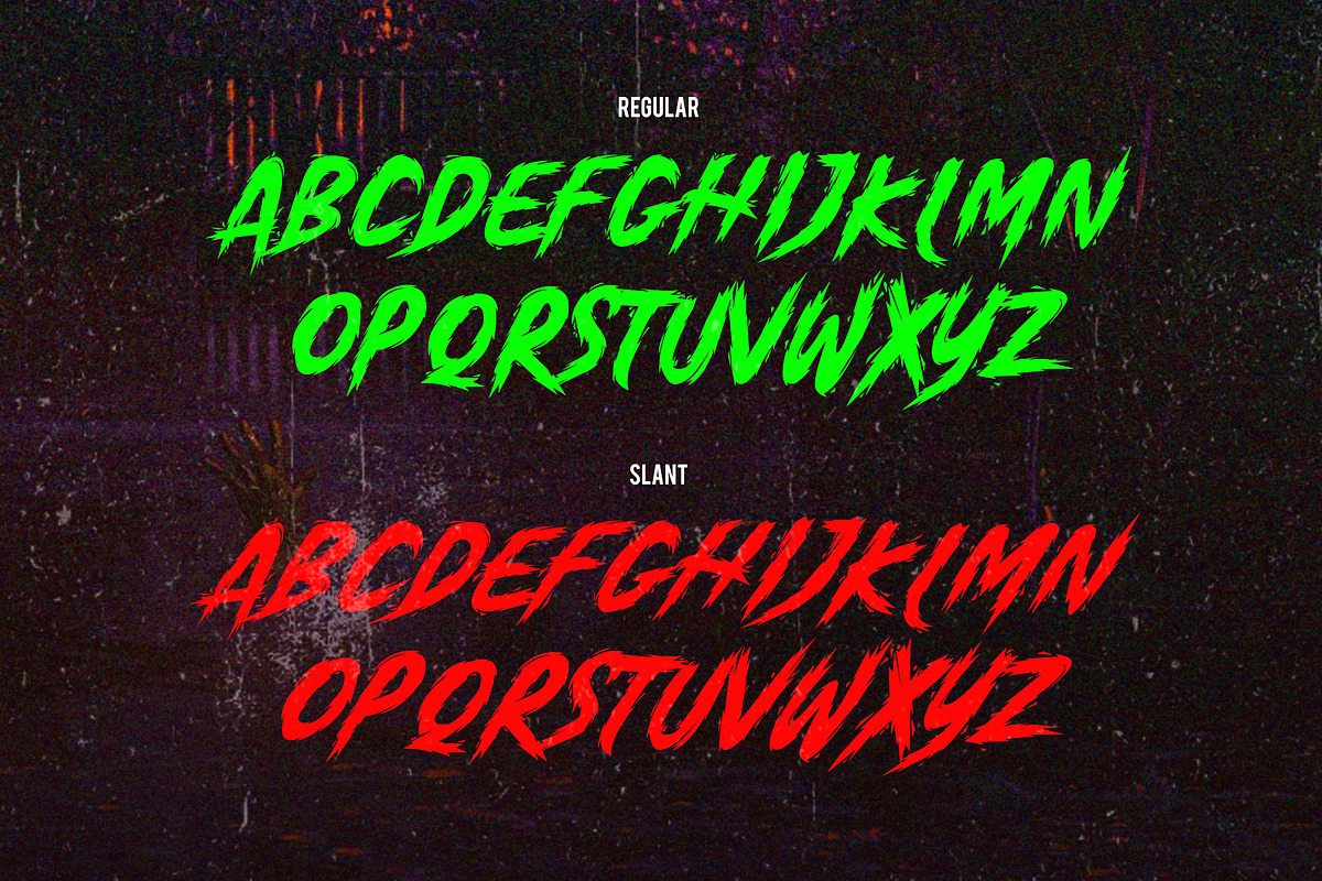 Anger Bae Font | Regular and Slanted, a Font by 160 Studio