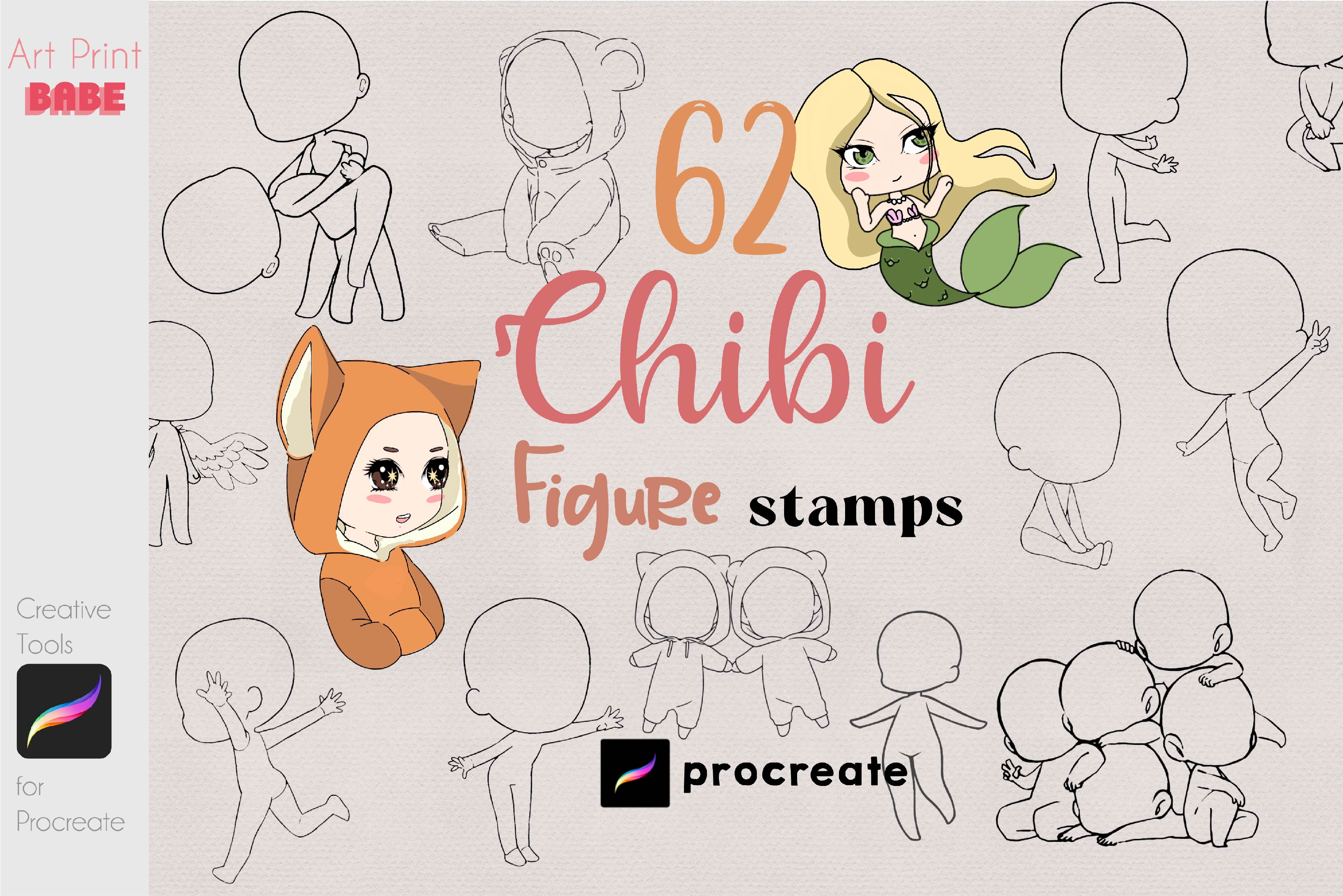 Chibi Stamp Figure Body Guide Manga