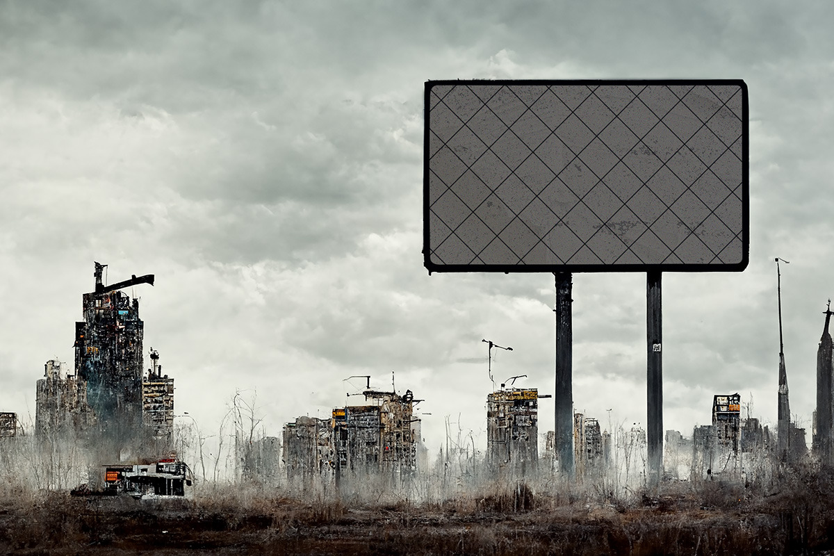 Apocalypse Billboard Mockups, a Mockup by Tugcu Design Co. | Creative ...