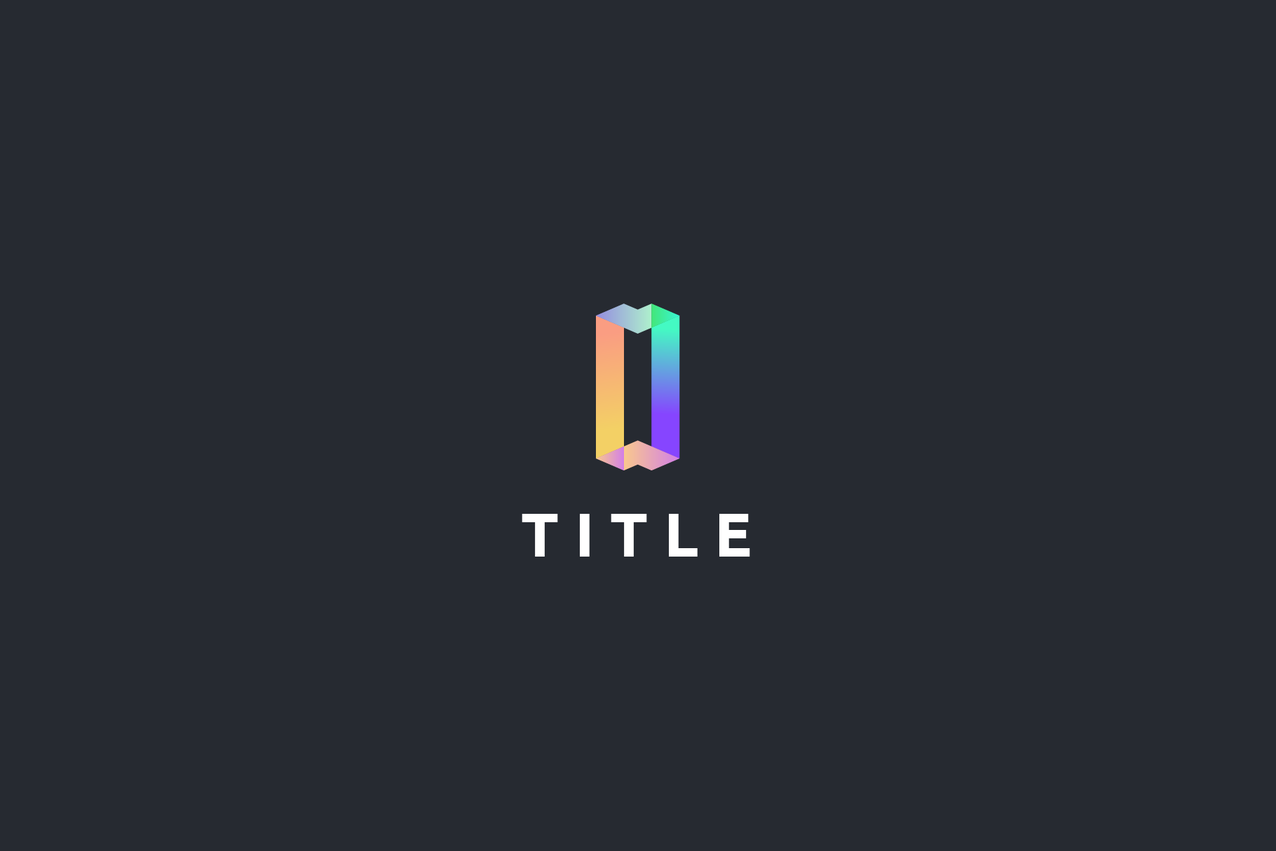 I Logo, a Branding & Logo Template by baqoos