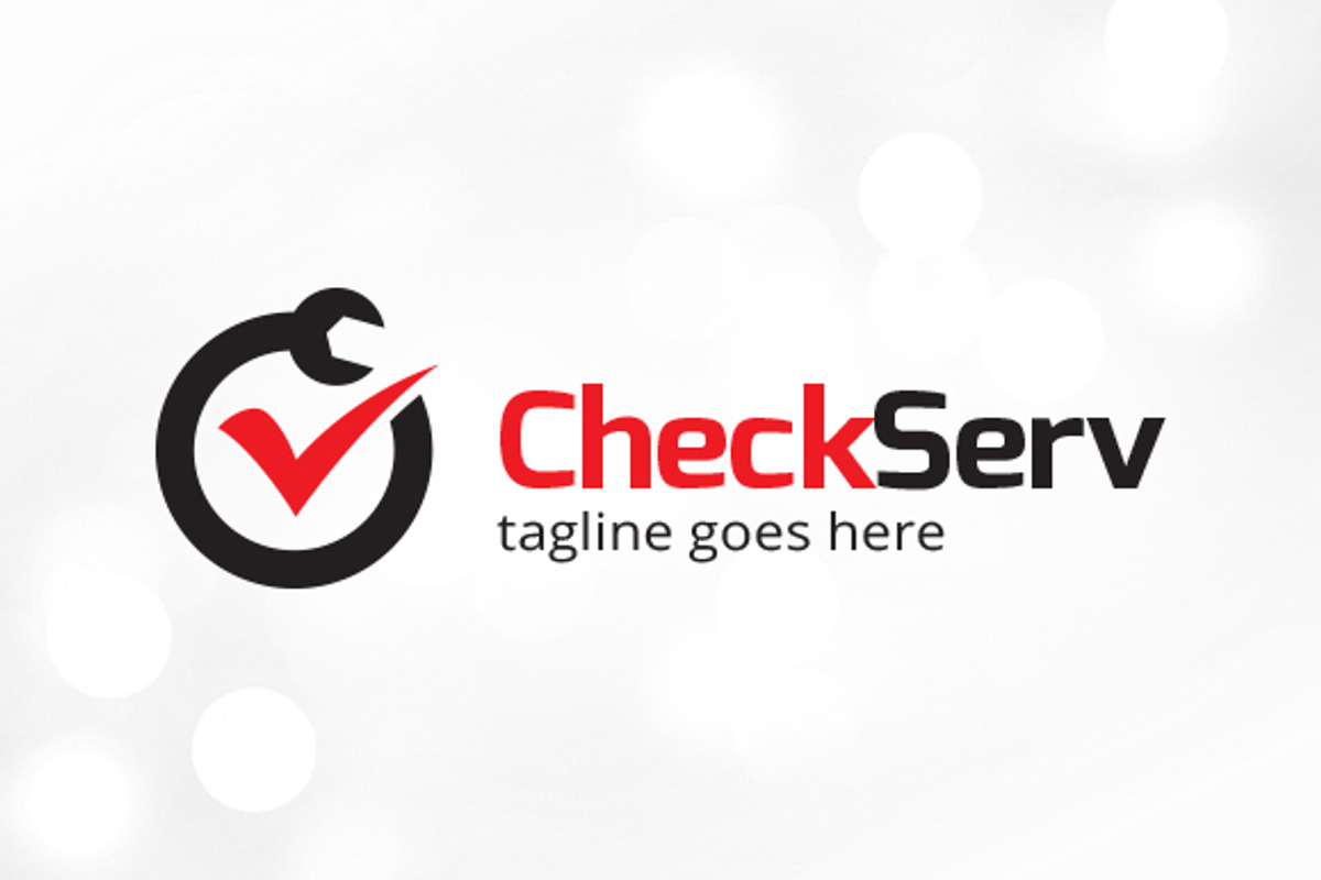 Check Service Logo Template, a Branding & Logo Template by gunaonedesign