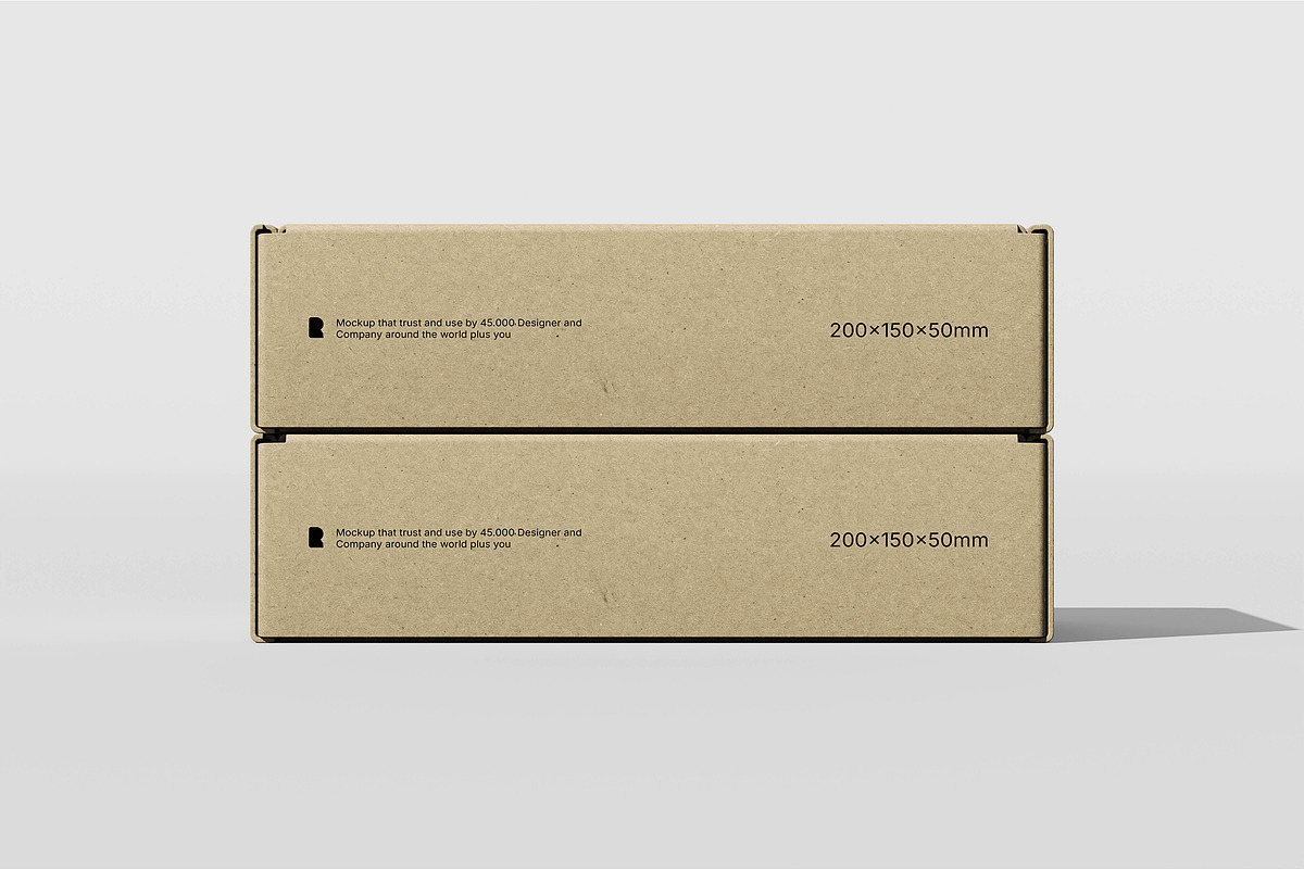 Mailer Box Packaging Bundle Mockup | Creative Market