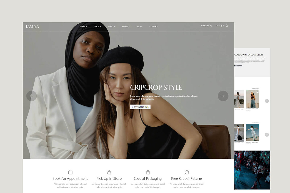 Kaira - Fashion Store HTML Template, a HTML Template by TemplatesJungle