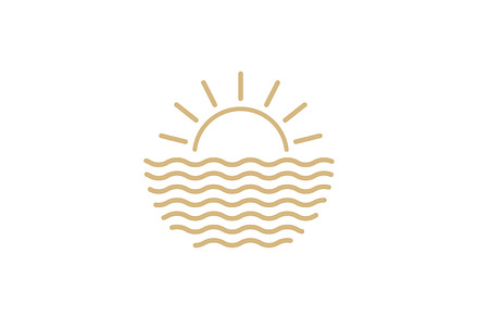 sun and snow logo | Branding & Logo Templates ~ Creative Market