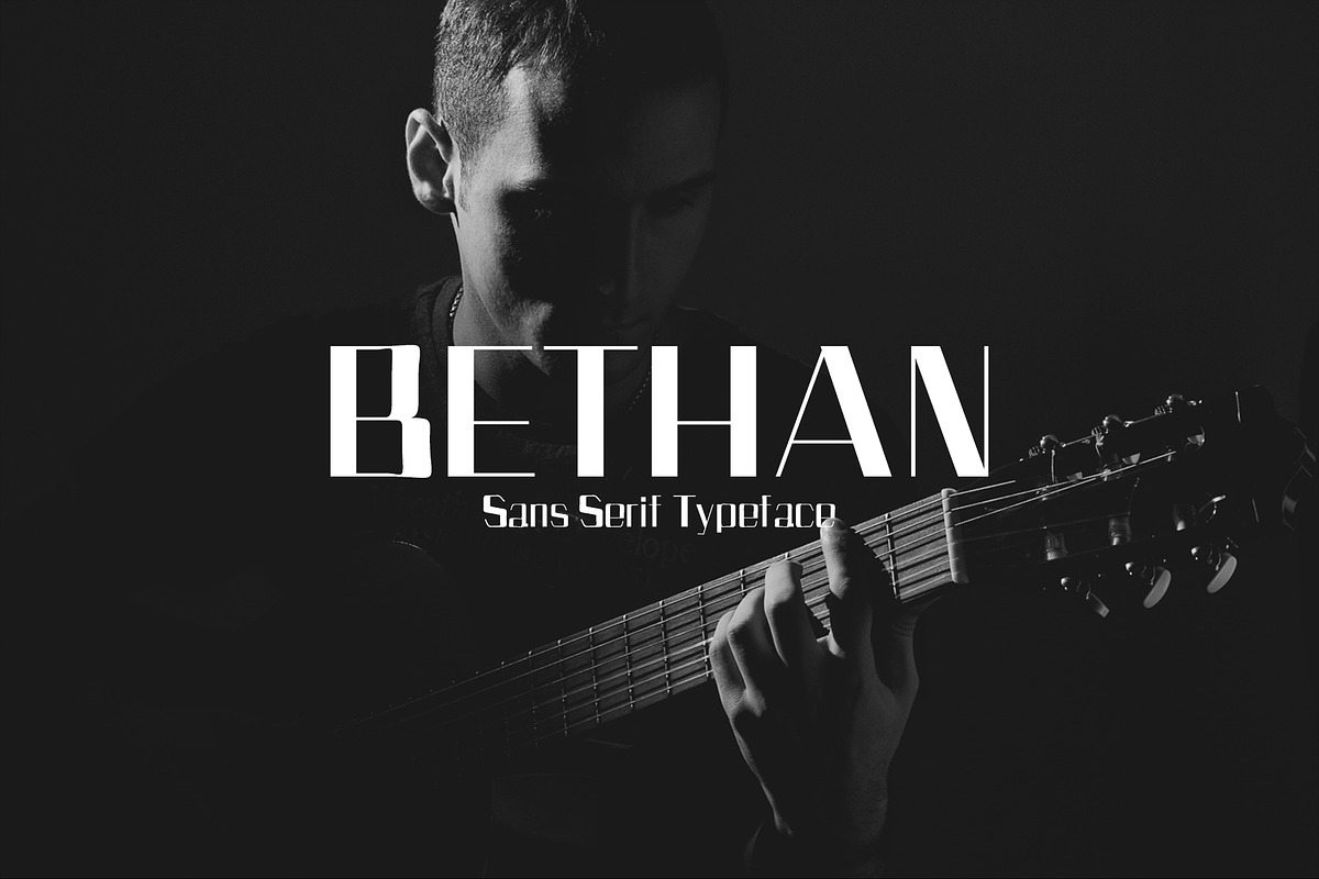 Bethan Sans Serif Font Family Pack, a Sans Serif Font by Creativetacos