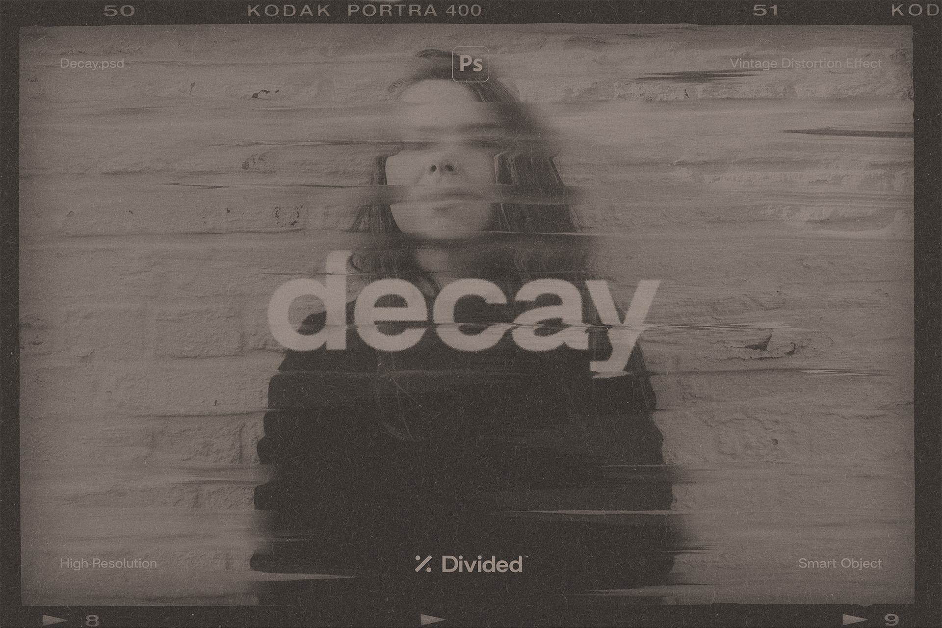 Decay Vintage Photo Effect, a Graphic by Divided.co