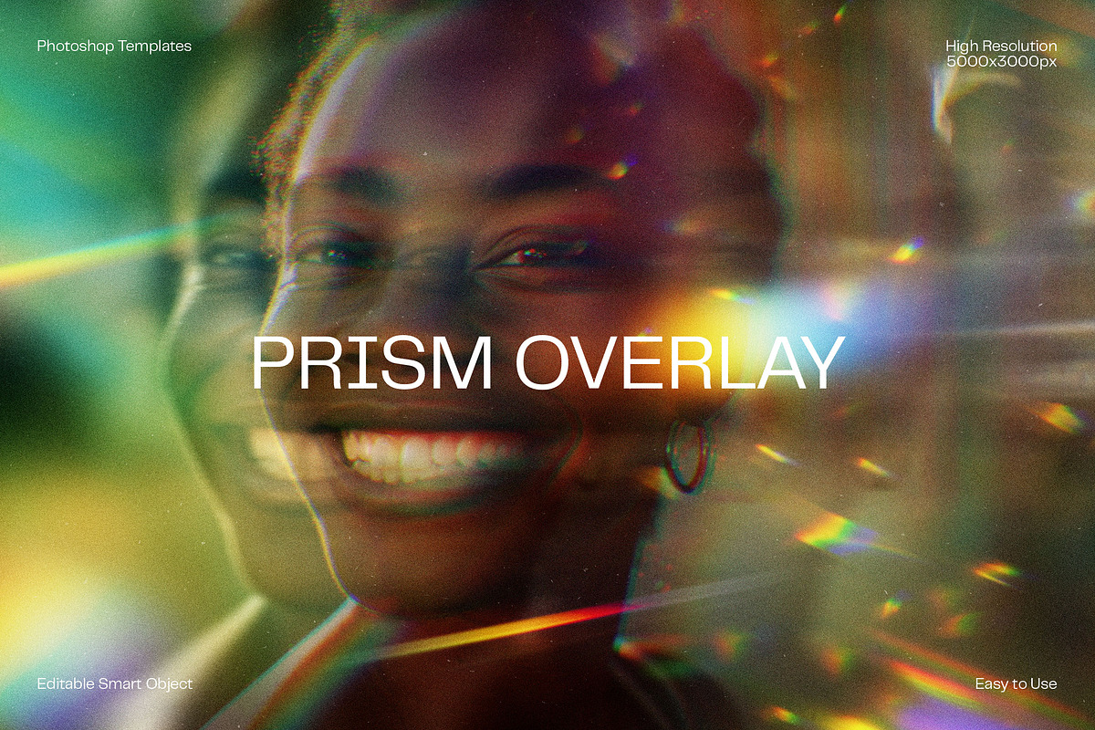 Prism Overlay Photo Effect, a Layer Style Add-On by dokudokunomi