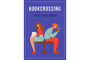 Bookcrossing poster template, a Flyer Template by The img