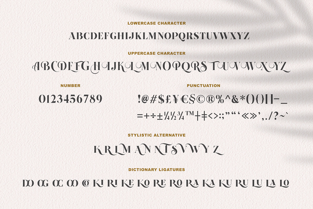 Beautiful Roses - Font Duo, a Serif Font by Blankids Studio