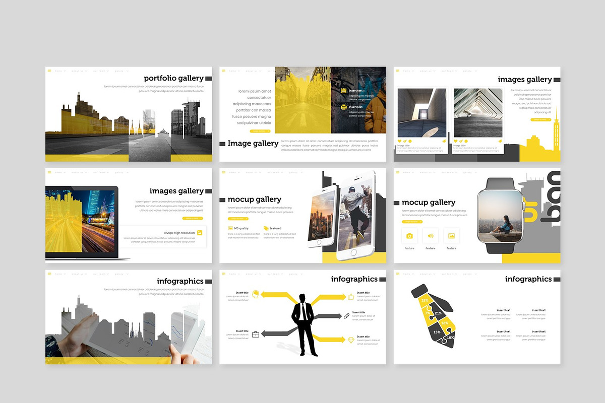 Urban - Powerpoint Template, a Presentation Template by inspirasign
