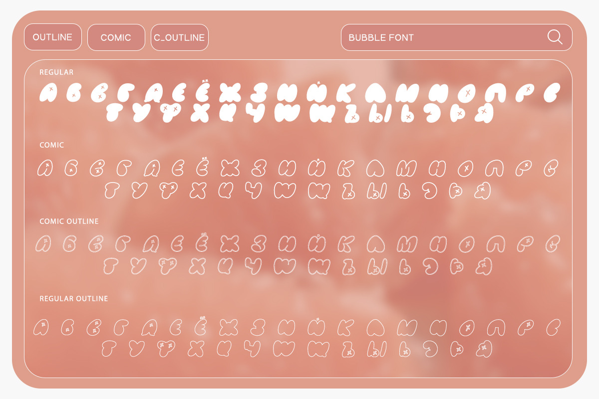 Pomelo - Y2K Font, a Font by saintricchi