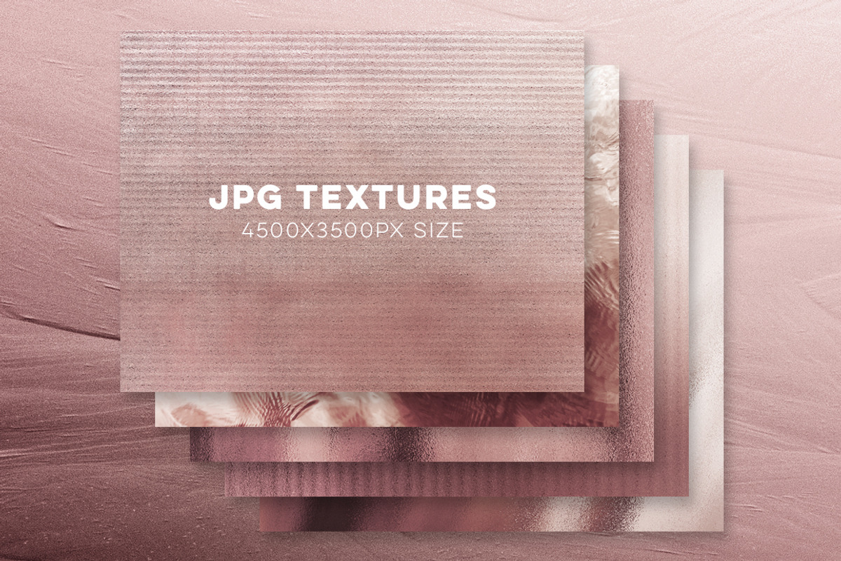 50 Rose Gold Textures, a Texture Graphic by Graphicdome