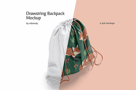 Backpack Mockup, a Merchandise Mockup by rebrandy