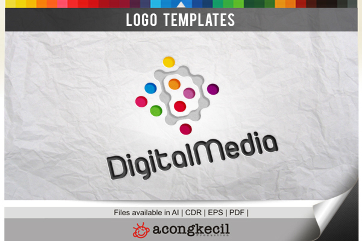 Digital Media, a Branding & Logo Template by Acongraphic