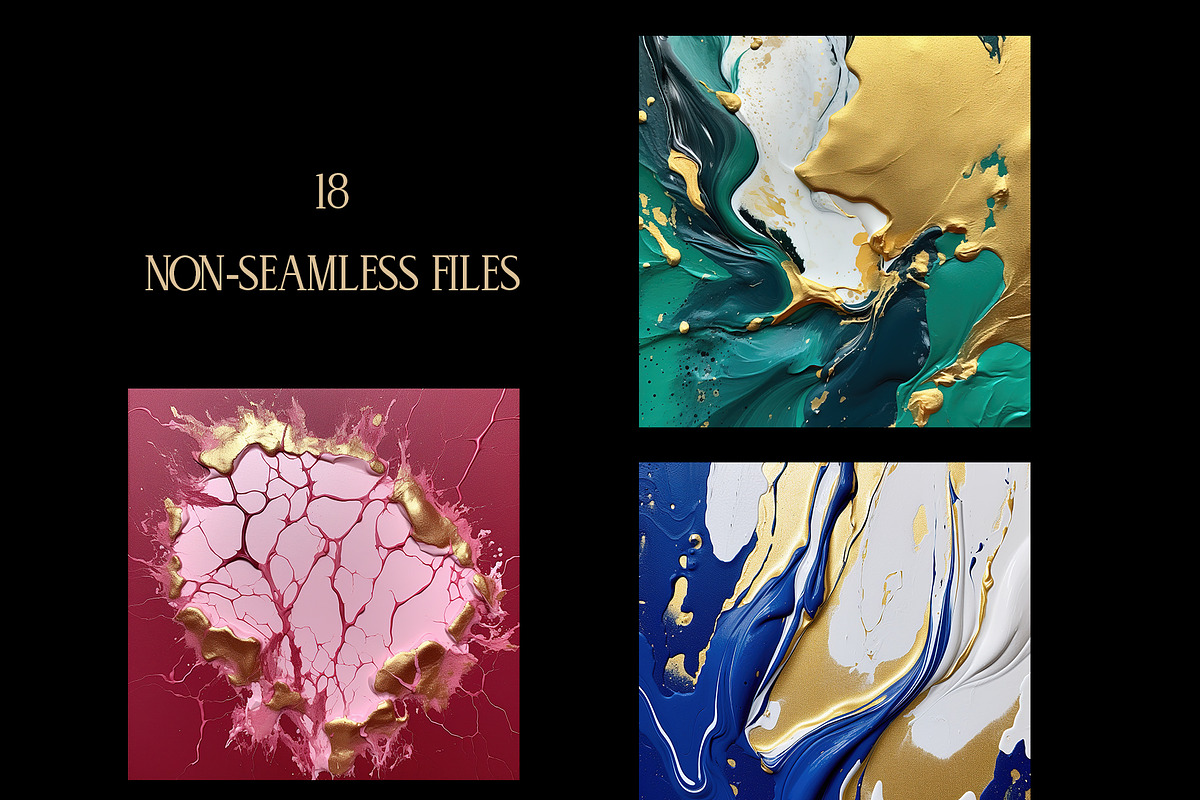 Liquid golden textures, a Texture Graphic by Glass Cat Design