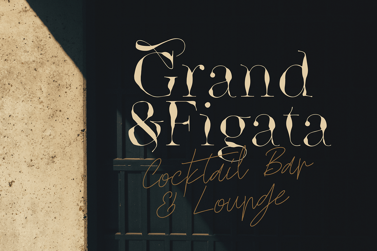 Ink Style Godwit Serif Font Family