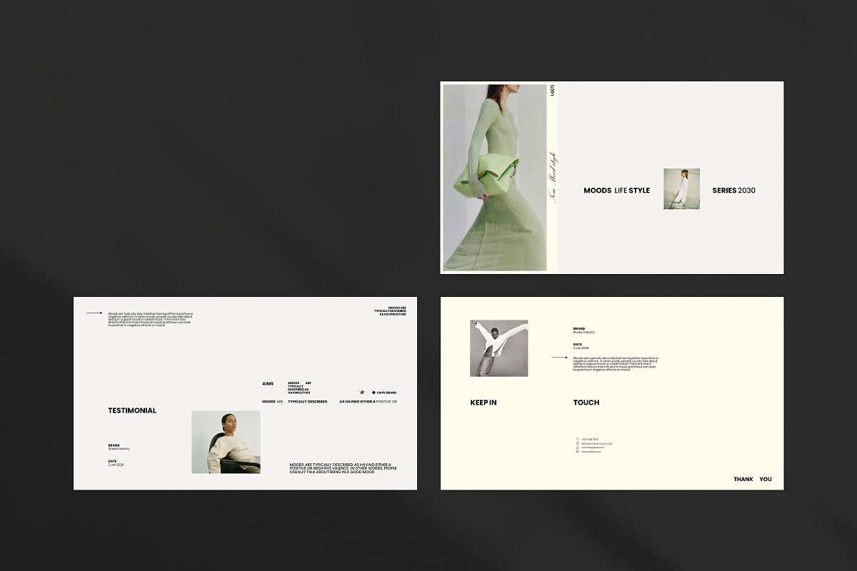 SARA | Portfolio Template, a Presentation Template by Studio Industry