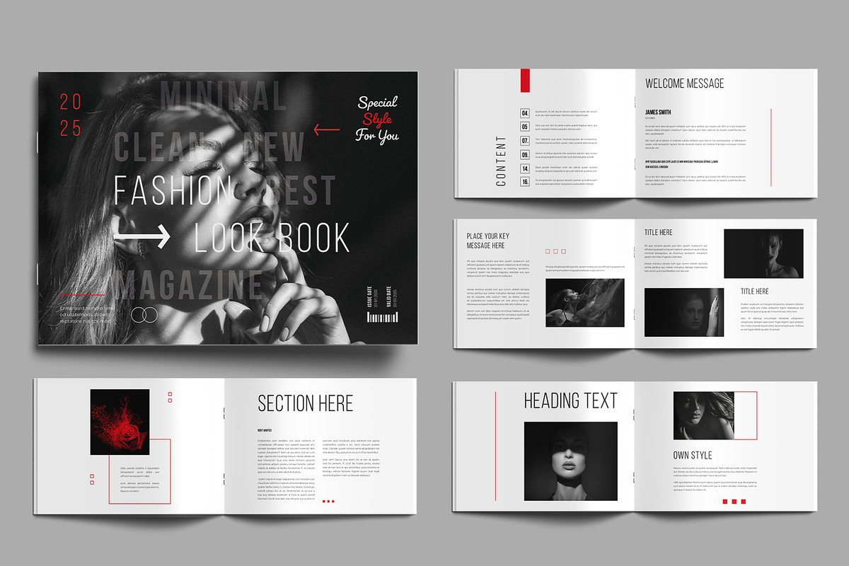 Magazine Layout Landscape