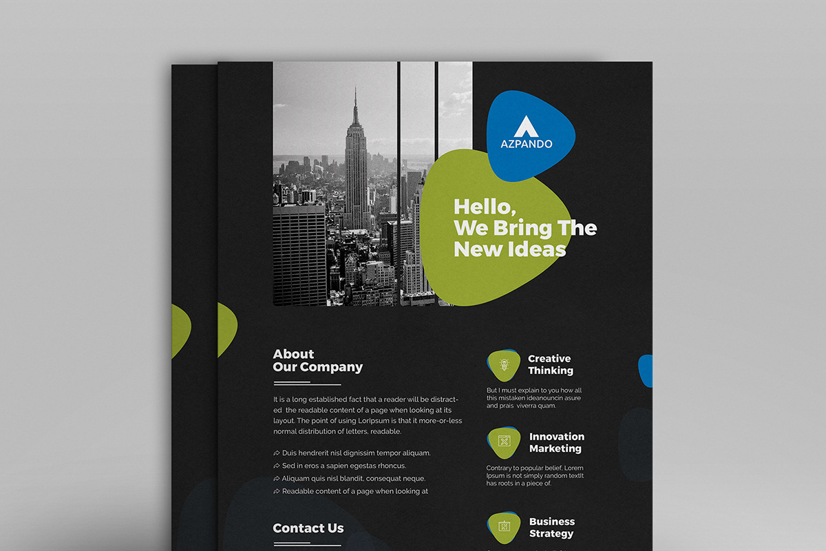 Flyer, a Flyer Template by Pixelpick