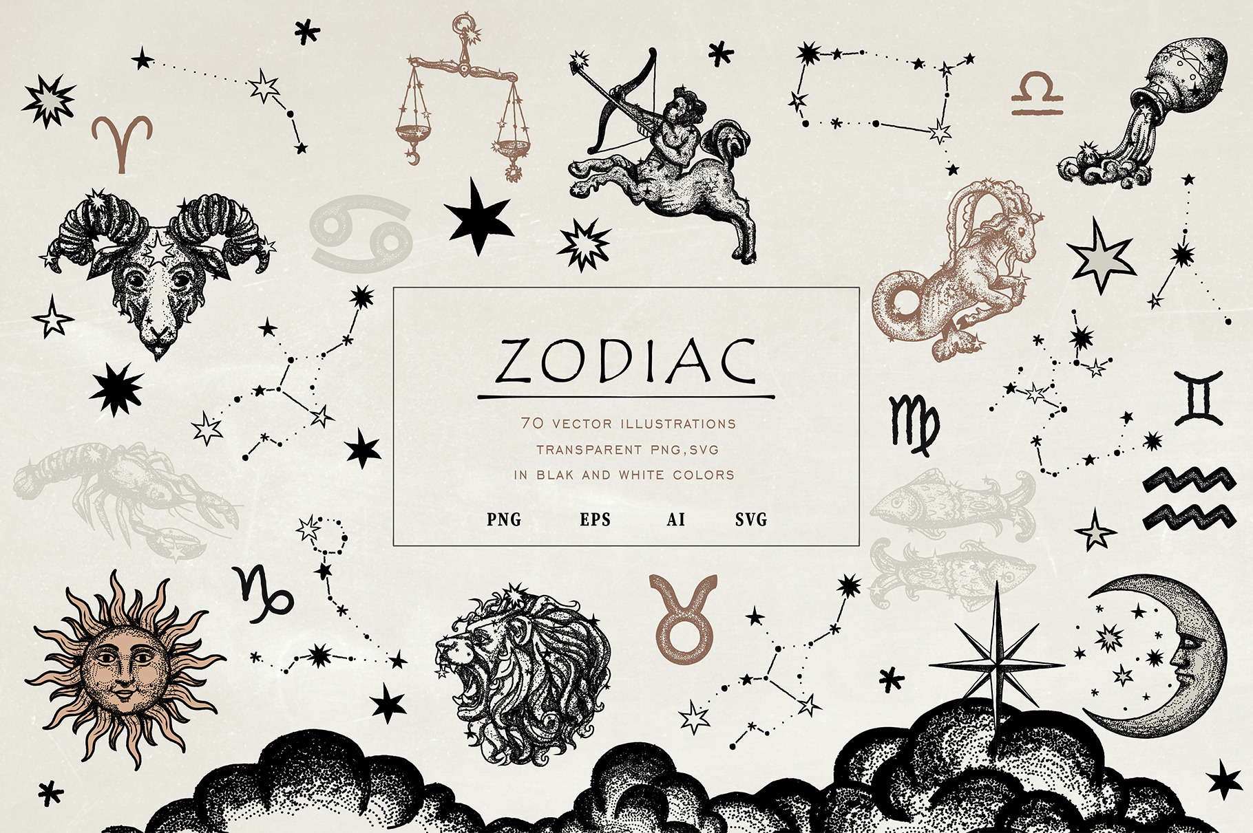 ZODIAC, an Illustration by Effy's Wonderland