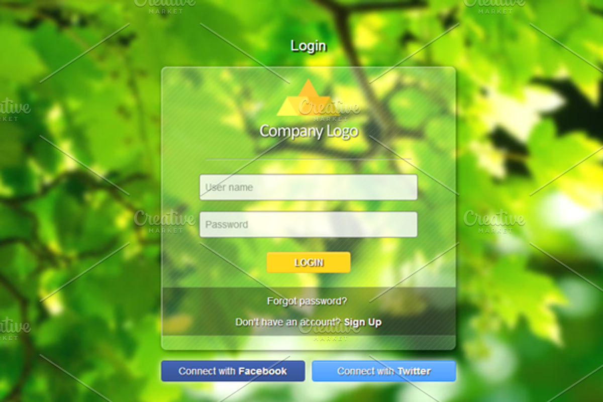 Bootstrap 3.2 Responsive Login, a Bootstrap Template by Responsive ...