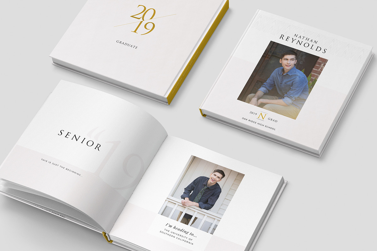 Graduation Photo Album Template, a Brochure Template by By Stephanie Design