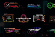 HUD Interface Titles for Premiere Pro | Creative Market