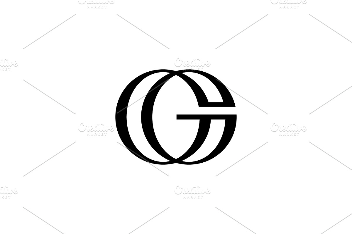 Letter G GG OG GO Logo, a Branding & Logo Template by onripusindo