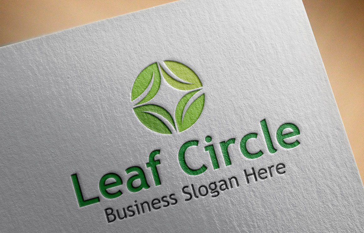 Leaf Circle Style Logo, a Branding & Logo Template by BdThemes ...