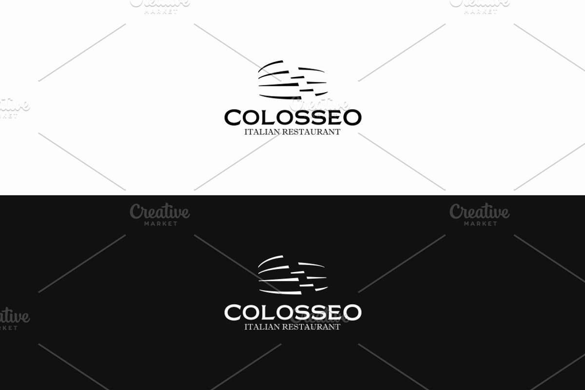 Colosseo Logo, a Branding & Logo Template by drawzen