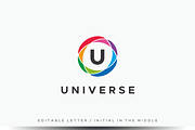 Universe - U Logo, a Branding & Logo Template by yopie