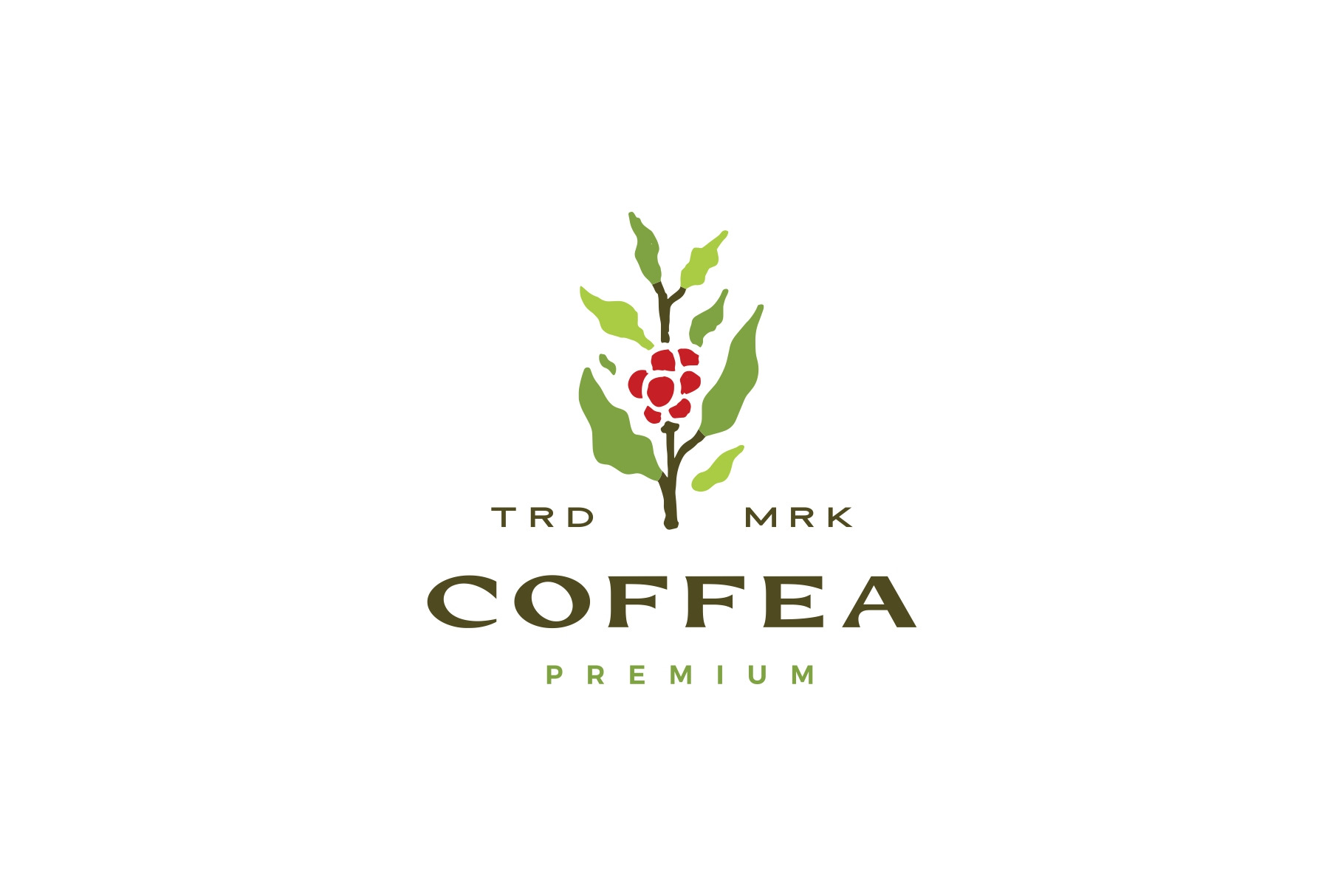 coffea coffee tree logo vector icon, a Branding & Logo Template by vastard