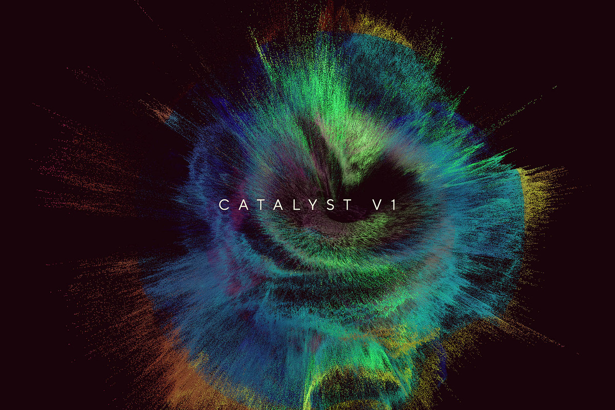 Catalyst v1: Explosive Textures, a Texture Graphic by RuleByArt
