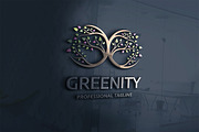 Green Infinity Logo, a Branding & Logo Template by Design_Planet