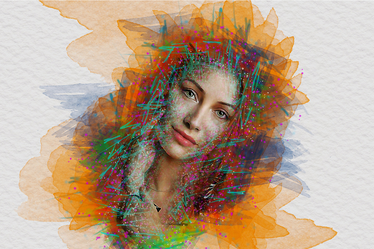 Watercolor Photoshop Action, an Action Add-On by Studio Retouch