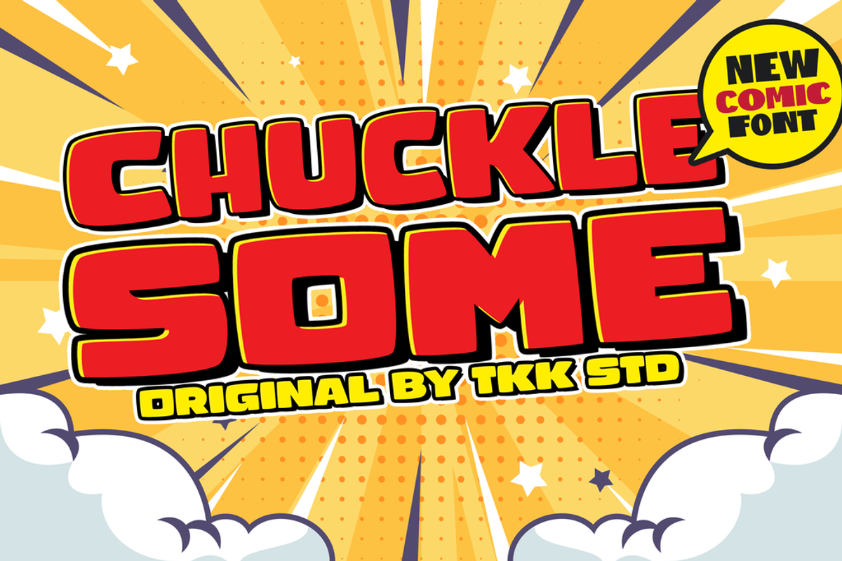 Cartoon Font Bundle V1 - SALE