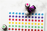 0.5 Waterproof Bottle Cap Labels, a Presentation Template by ...