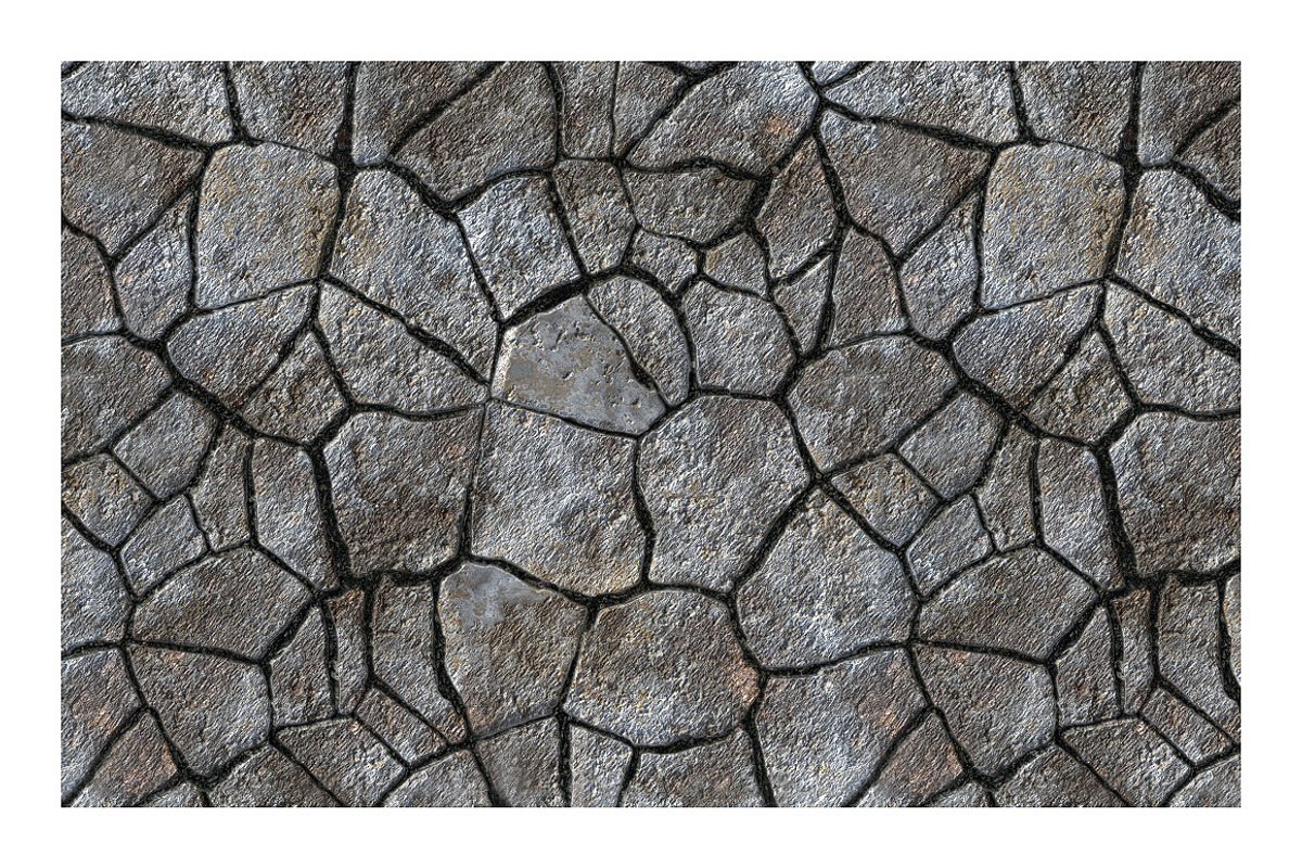 Seamless Stone & Brick Patterns, a Pattern Graphic by DesignerCandies