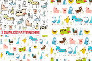 Cartoon Farm Animals BUNDLE | Animal Illustrations ~ Creative Market