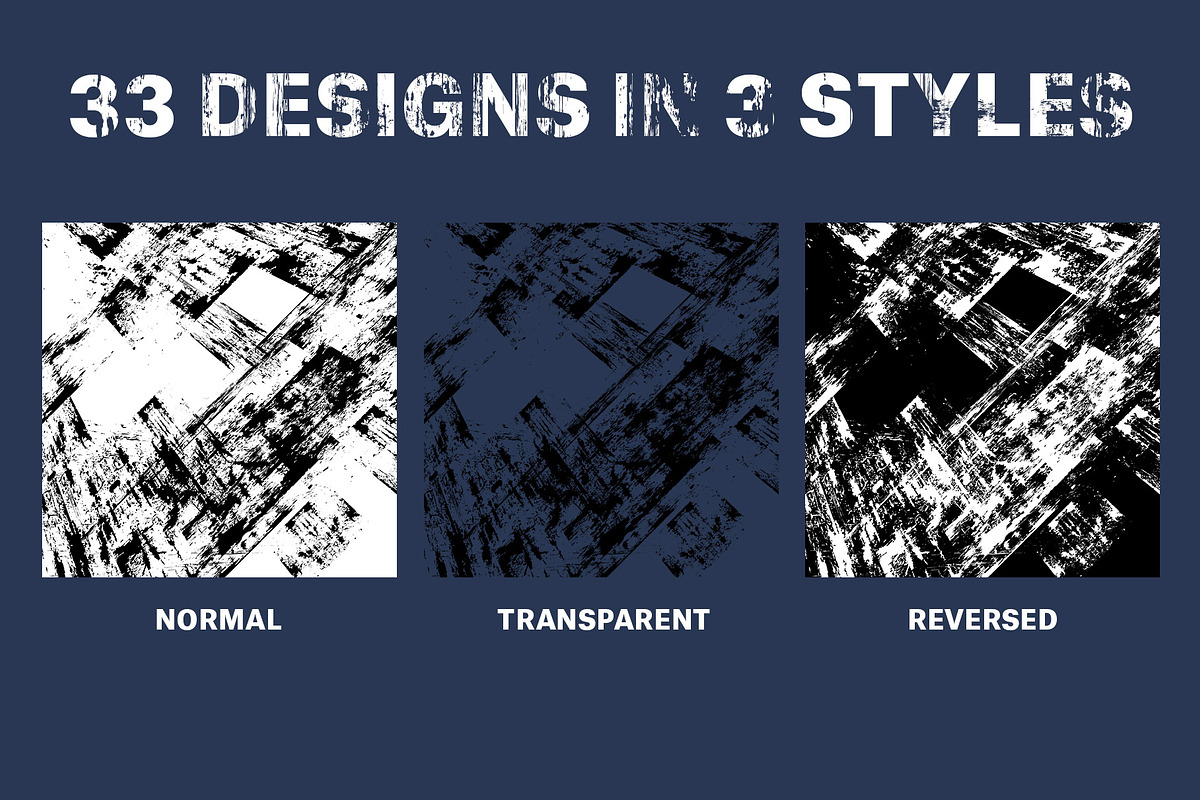 Scratched - 33 Distressed Overlays