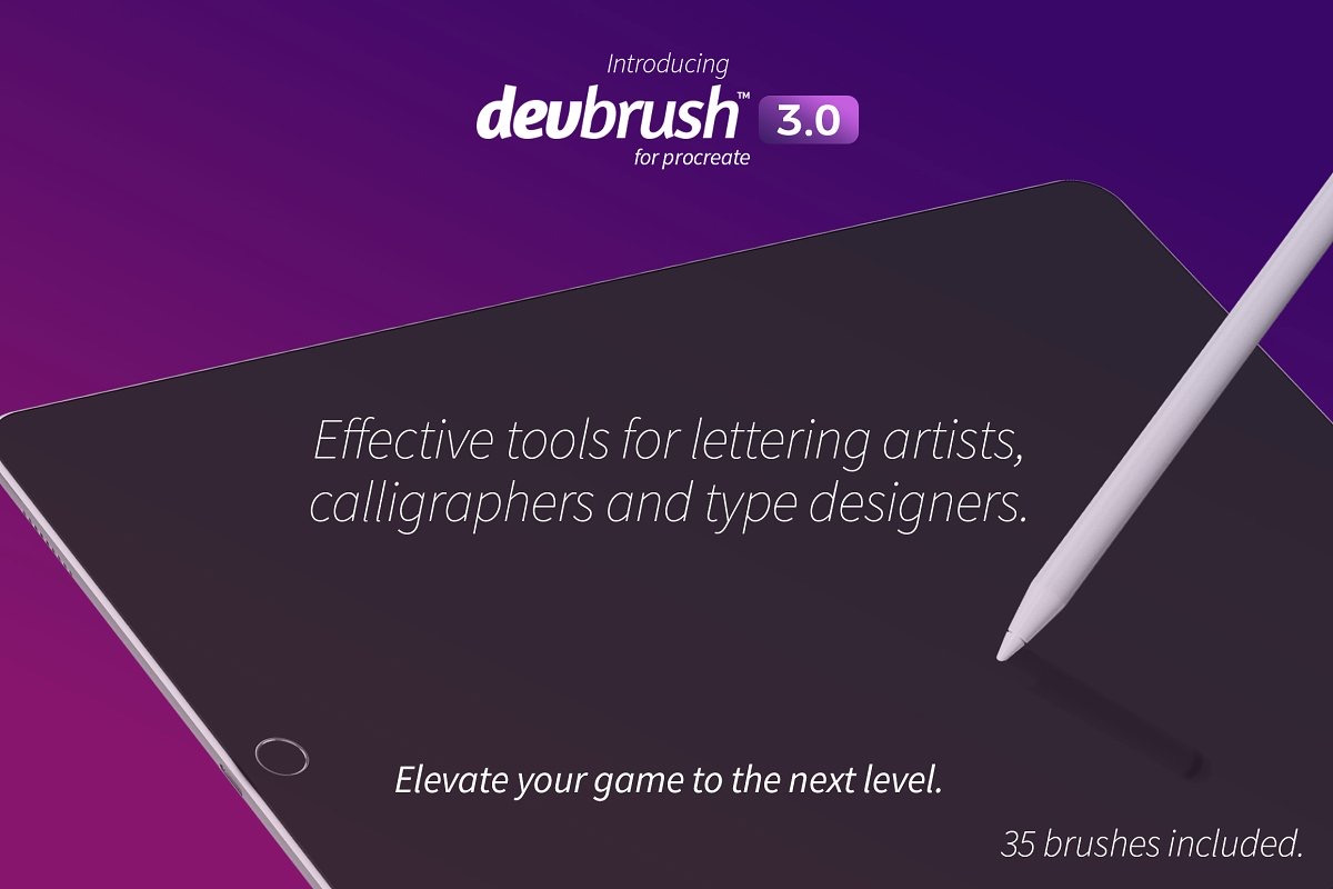 DEVBRUSH™ FOR PROCREATE BUNDLE, a Brush Add-On by Alif Devan R.